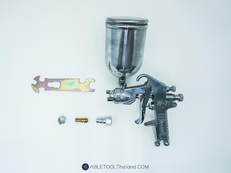 กาพ่นสี (กาบน) ”WACOH” No.W-71G WACOH Spray Gun No.W-71G 400 cm. | ABLETOOLThailand.Com
